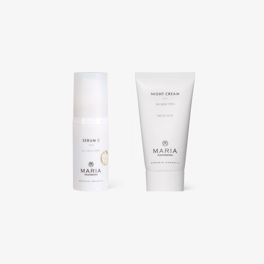 Serum C + Night Cream Duo — The Skin Wardrobe
